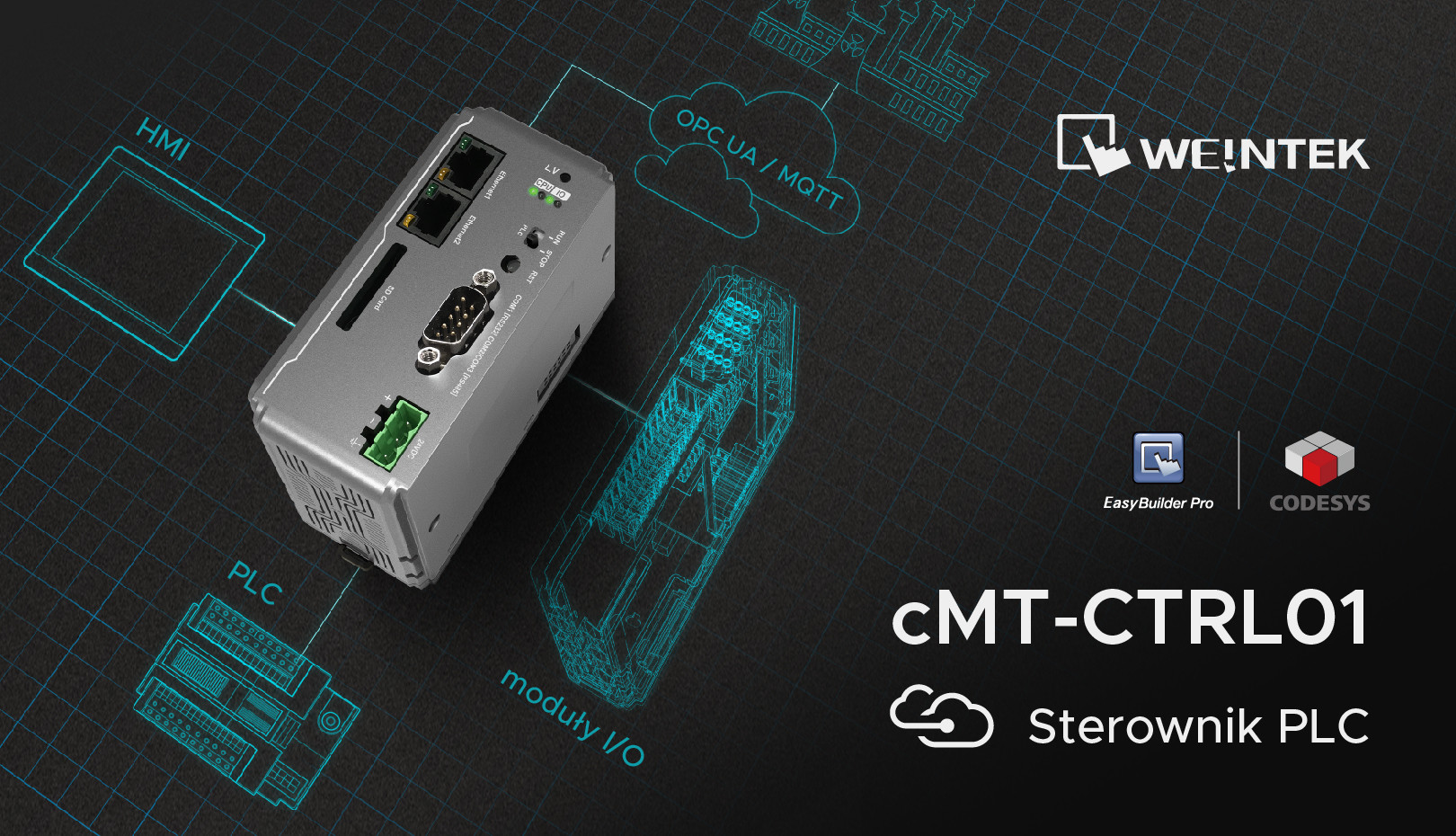 Kontroler logiczny cMT-CTRL01 od Weintek | Multiprojekt Automatyka